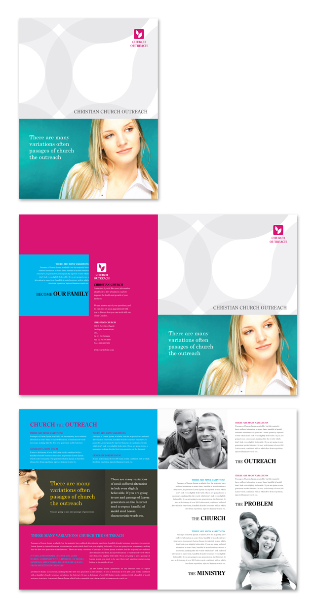 Church Outreach Brochure Template - dLayouts Graphic Design Blog Church Outreach Brochure Template - dLayouts Graphic Design Blog